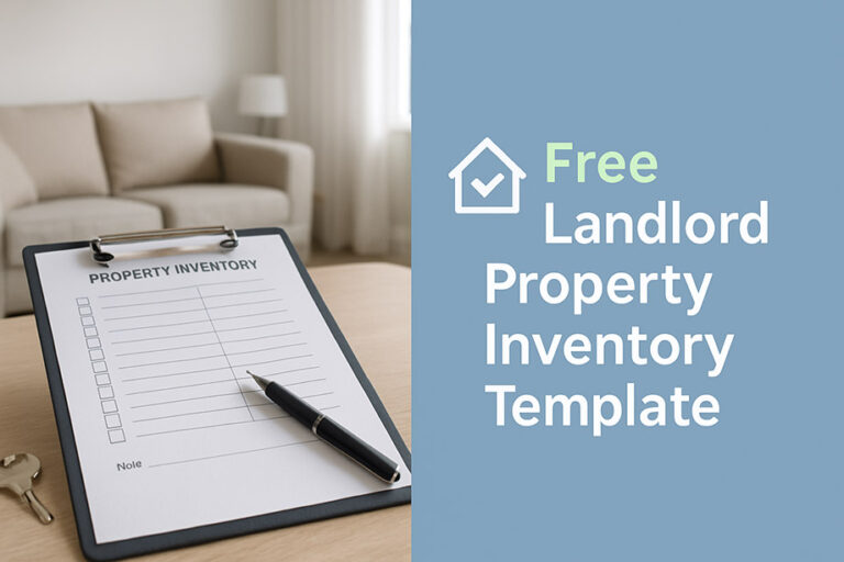 Free Landlord Property Inventory Template UK (Word & PDF) - Your ...