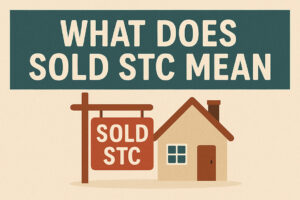 What Does Sold STC Mean - Your Property Blog
